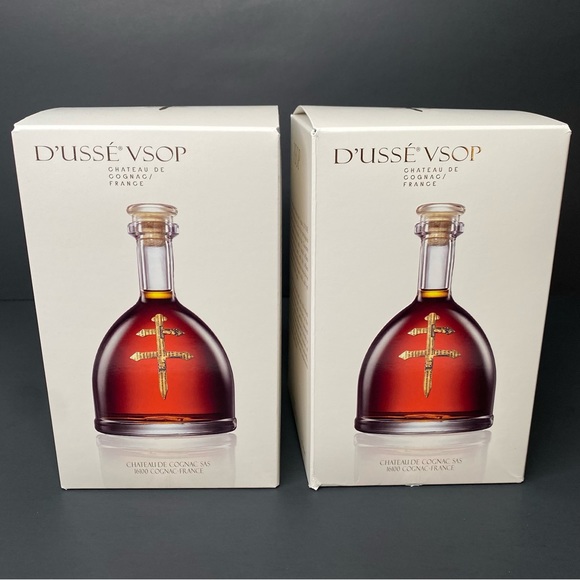 Other | Set Of 2 Dusse Vsop Cognac Empty Liquor Gift Box 75ml | Poshmark